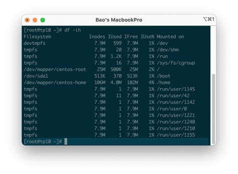 2 Cách Check The Number Of Inodes On The Linux Server