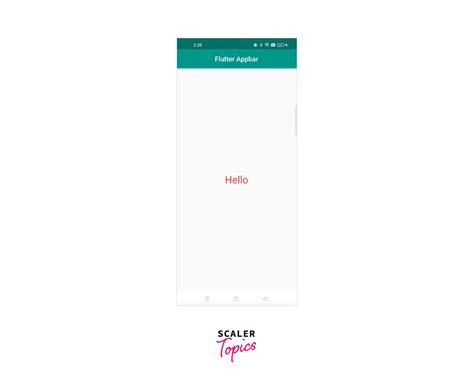 How To Create A Flutter AppBar Scaler Topics