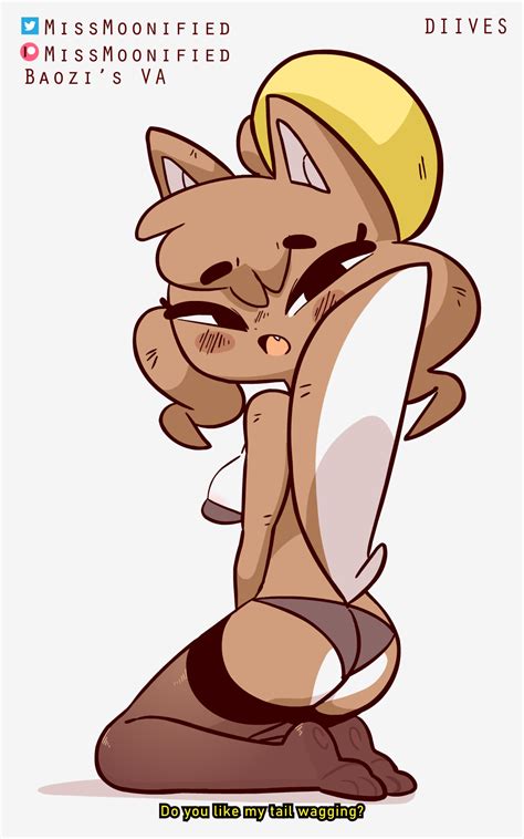 Rule 34 Animated Anthro Ass Baozi Diives Color Colored Diives Female  Panties Skinny