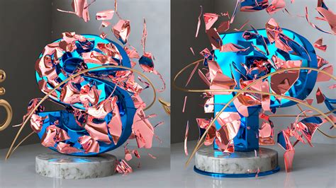 cinema 4d tutorial c4d abstract art text fattu tutorials