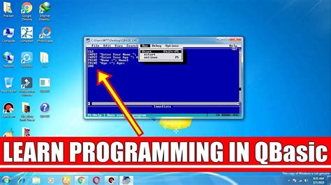 learn programming in qbasic 2019 how to write qbasic code full tutorial 2019 youtube