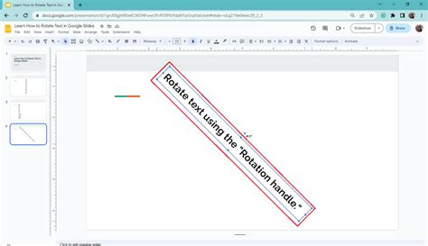 Google Slides Rotate Text Using 3 Simple Methods