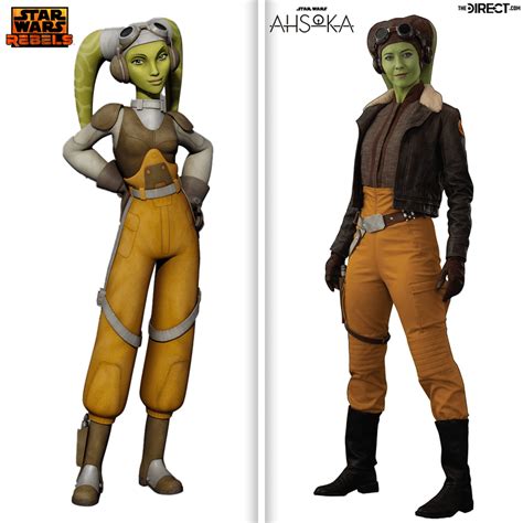 Ahsoka First Full Body Looks At Sabine And Hera Syndulla In Live Action Photos