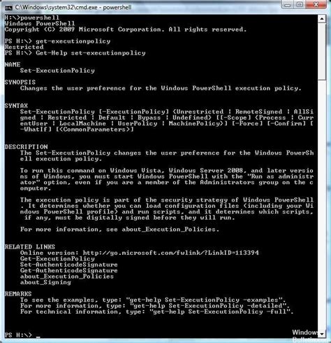 Fix Powershell Cannot Be Loaded Because The Execution Of Scripts Is Disabled On This System