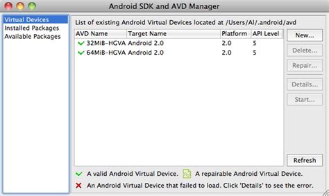 android eclipse how to create a new android virtual device avd emulator