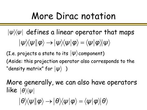 ppt dirac notation and spectral decomposition powerpoint presentation id 586986
