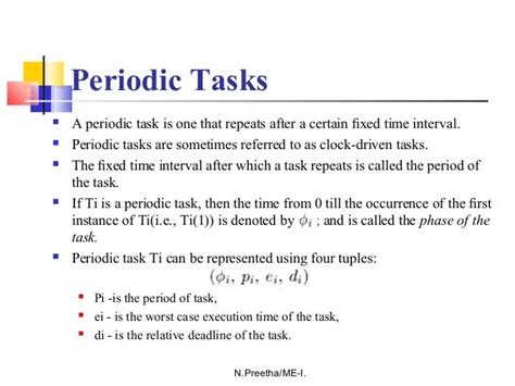 real time scheduling basic concepts