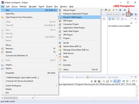 tạo java dynamic web project trong eclipse viettuts