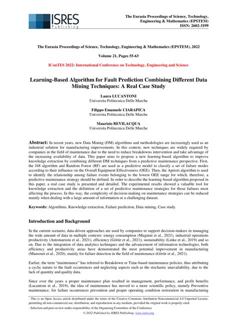 pdf learning based algorithm for fault prediction combining different data mining techniques
