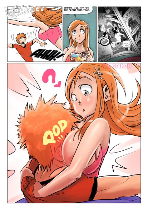 Rule 34 Bleach Breasts Comic Female Gairon Ichigo Kurosaki Inoue Orihime 1212616