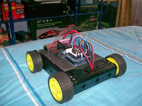 Robot Controlado Por Arduino Mediante Bluetooth Desde Visual Studio