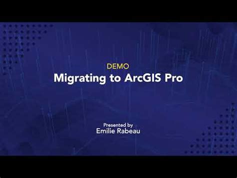 Migrating From ArcMap To ArcGIS Pro