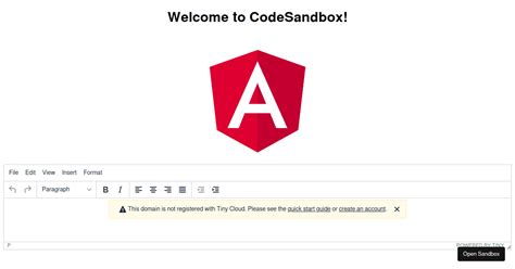 angular 8 codesandbox