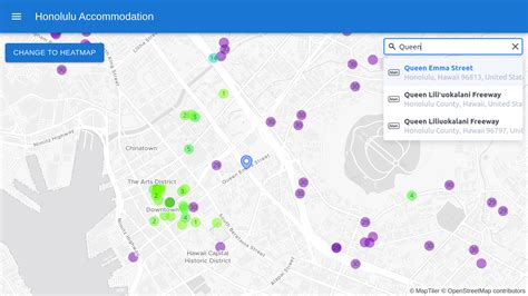 Map In React Js With Geocoding Control MapTiler