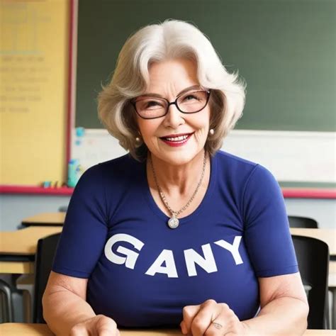 Wallpaper Huge Gilf Huge Sexy Granny Sexy Big Smile