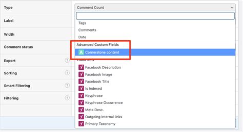 How To Use Advanced Custom Fields For Efficient Post Filtering Blog Admin Columns Pro