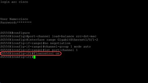 configuring lag settings on a switch through the command line interface cli cisco