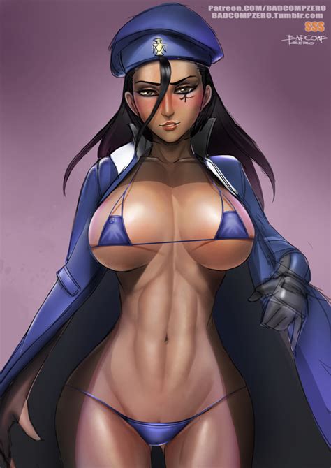 Ana And Captain Amari Overwatch And 1 More Drawn By Badcompzero