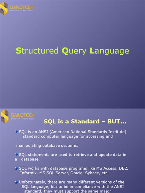 sql tutorials pdf sql database index