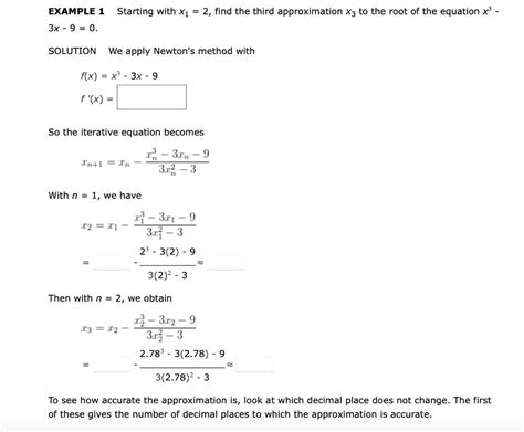 solved example 1 starting with x1 2 find the third