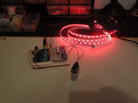arduino rgb led strip controller 13 steps instructables