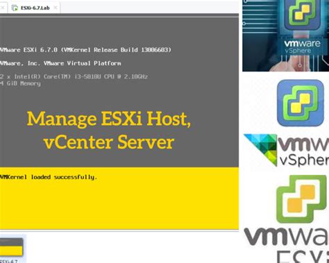 setup vmware esxi vcenter server 7 manage troubleshooting by rafik it fiverr