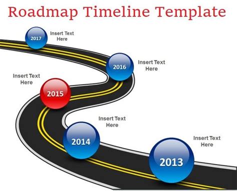 Impressive Free Editable Roadmap Powerpoint Template Example Of