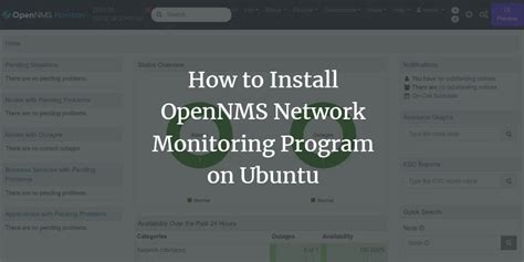 How To Install OpenNMS Network Monitoring Program On Ubuntu VITUX