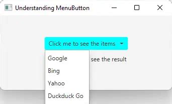 How To Use The Javafx Menubutton Perfect Tutorial