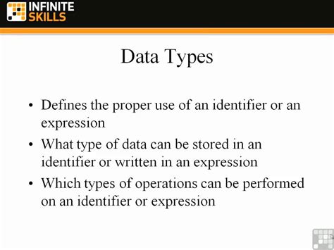 04 01 introduction to data types c sharp dotnet programming training video tutorial youtube