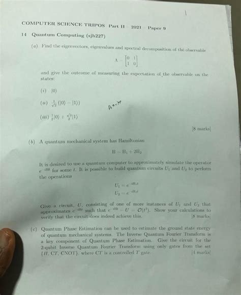 solved a find the eigenvectors eigenvalues and spectral