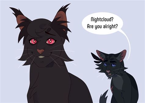 Warrior Cats Crowfeather And Nightcloud