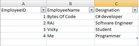 export dataset and datatable to excel 2007 in c dataset software engineer online coding
