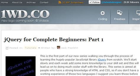 getting started with jquery a beginner s resource guide