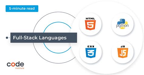 what languages should a full stack developer know code institute