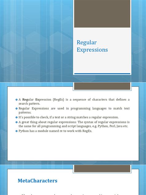 regular expressions pdf regular expression computer programming