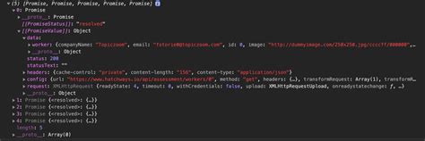 javascript how to access the values inside resolved promises stack overflow