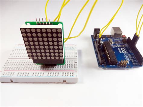 Dot Matrix With Max7219 Interfacing With Arduino 7 Steps With Pictures Instructables