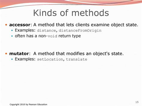 lecture 8 2 object behavior methods and constructors ppt download