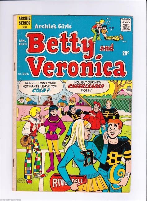 Archies Girls Betty And Veronica January 1973