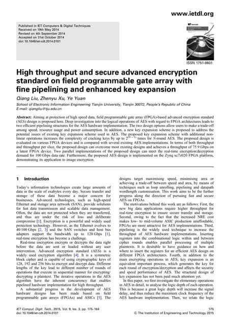 a new approach for video encryption based on modified aes algorithm pdf