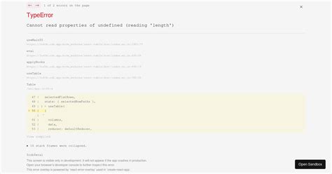 Tannerlinsley React Table Row Selection Codesandbox
