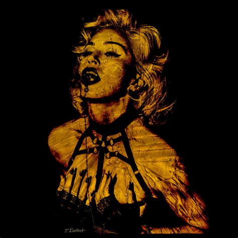 Madonna Golden Shower By Thomas Dellert 2023 Photography Digital On Metal Singulart
