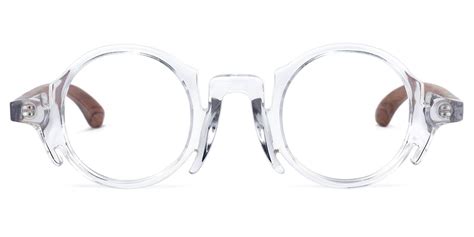 Wood Temples Match Acetate Frame Make These Eyeglasses Have A Retro Vibe The Frame Is Unique
