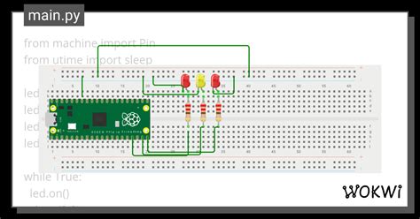 sakthi led blink wokwi esp32 stm32 arduino simulator