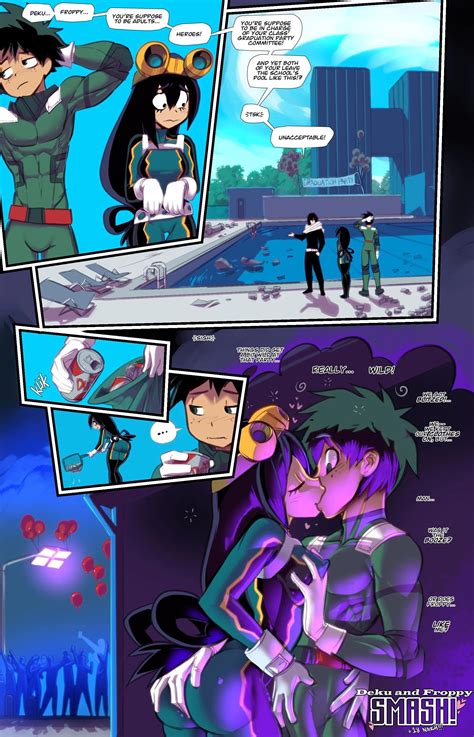 Deku And Froppy Smash Chapter 2 Fred Perry Rfullporncomics