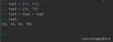 学习笔记——python容器元组类型 tuple tuple[float] csdn博客
