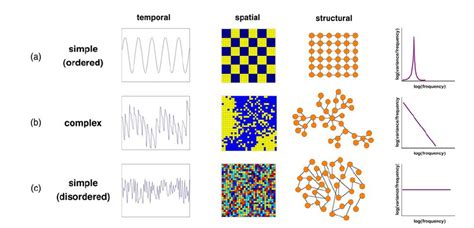 temporal spatial and structural signatures of simple ordered and download scientific diagram