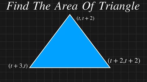 how to find area of triangle with three vertices coordinate geometry solved problem youtube