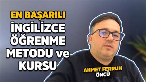 En Ba Ar L Ngilizce Renme Metodu Ve Kursu Ya Ayarak Ren Youtube